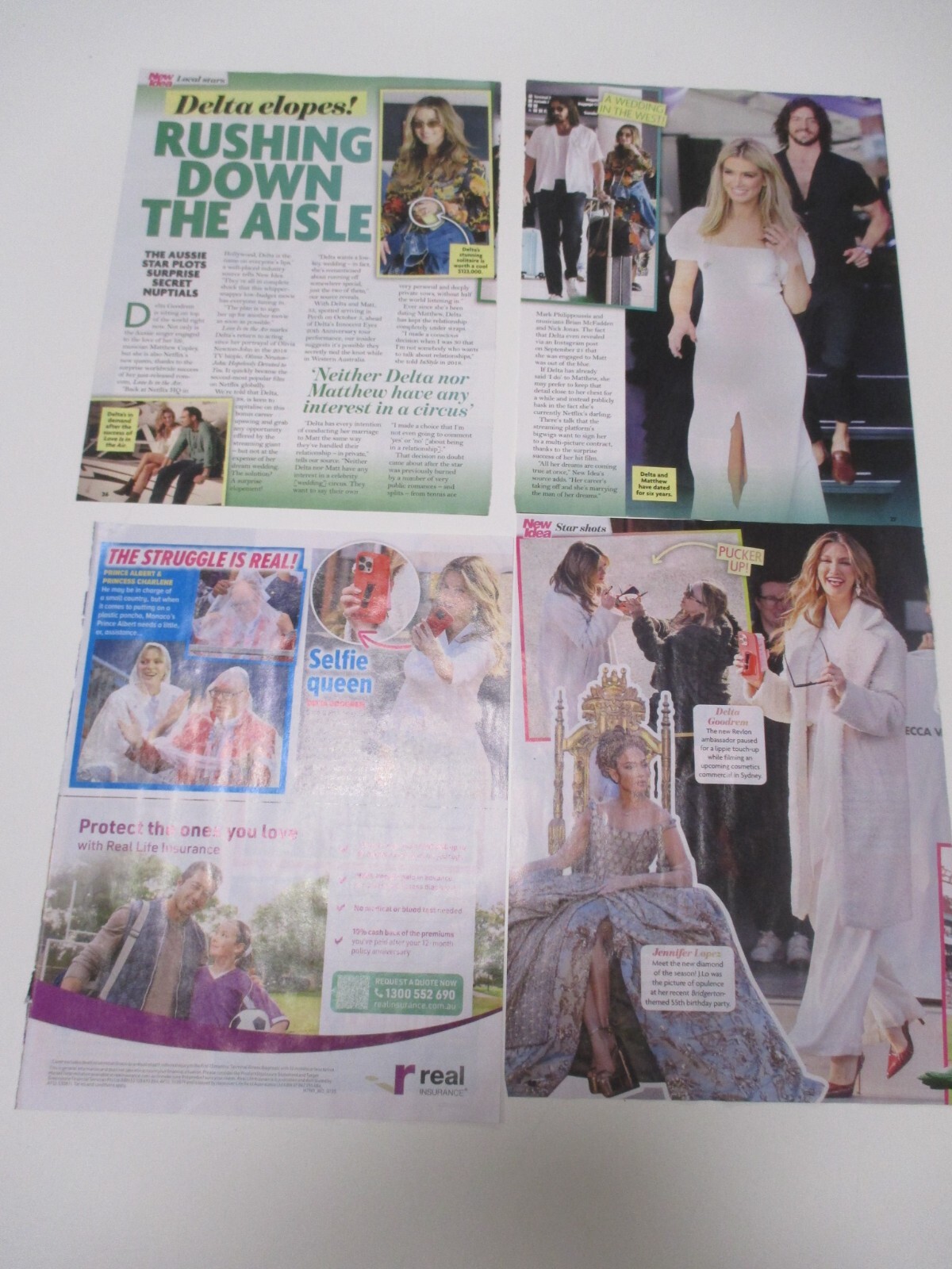 3 DELTA GOODREM*Australian Magazine Clippings | eBay