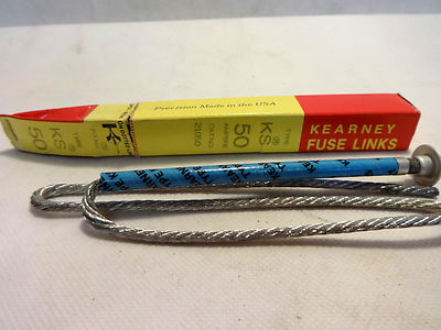 NEW IN BOX KEARNEY P/N 21050 TYPE KS 50 AMP FUSE LINK | eBay