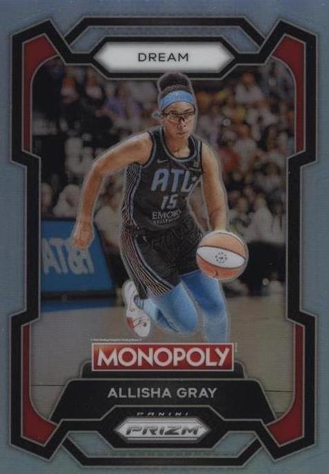 2024 Panini Prizm Monopoly WNBA - Allisha Gray #6 Light Blue Prizm /199 ...