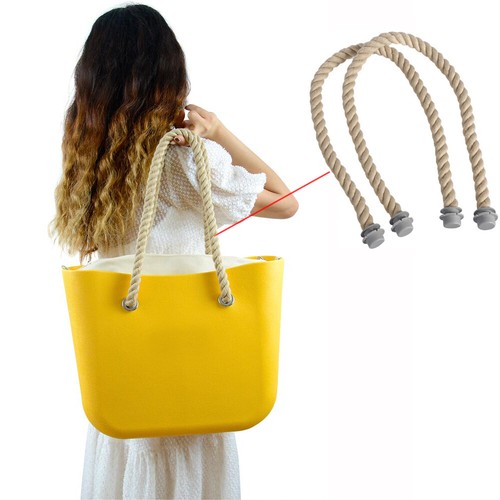 65cm bag Rope Handle Strap Handles Bag Hemp Handle Rope Handbag ...