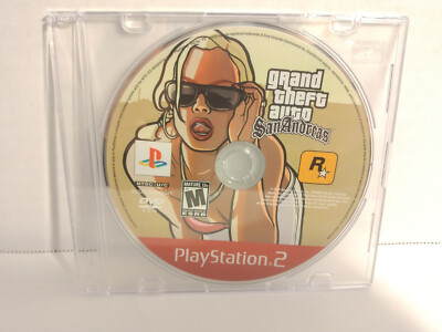 Grand Theft Auto San Andres Playstation 2 PS2 Tested DISC ONLY GTA | eBay