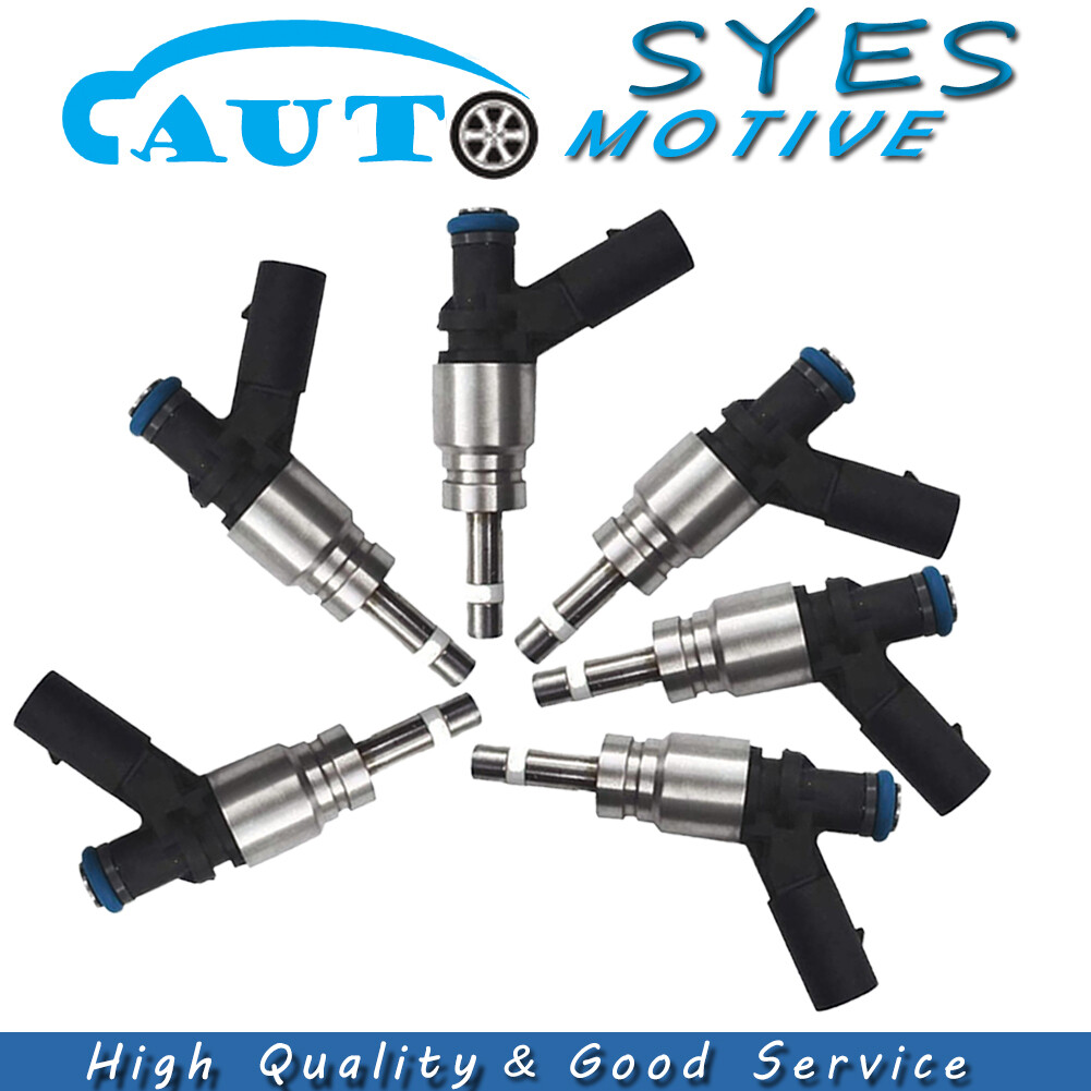 6Pcs Fuel Injector For Audi A6 Quattro A8 Quattro 07-11 Q7 R8 S5 4.2L ...