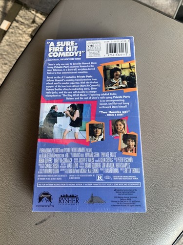 Private Parts (VHS, 1997) for sale online | eBay