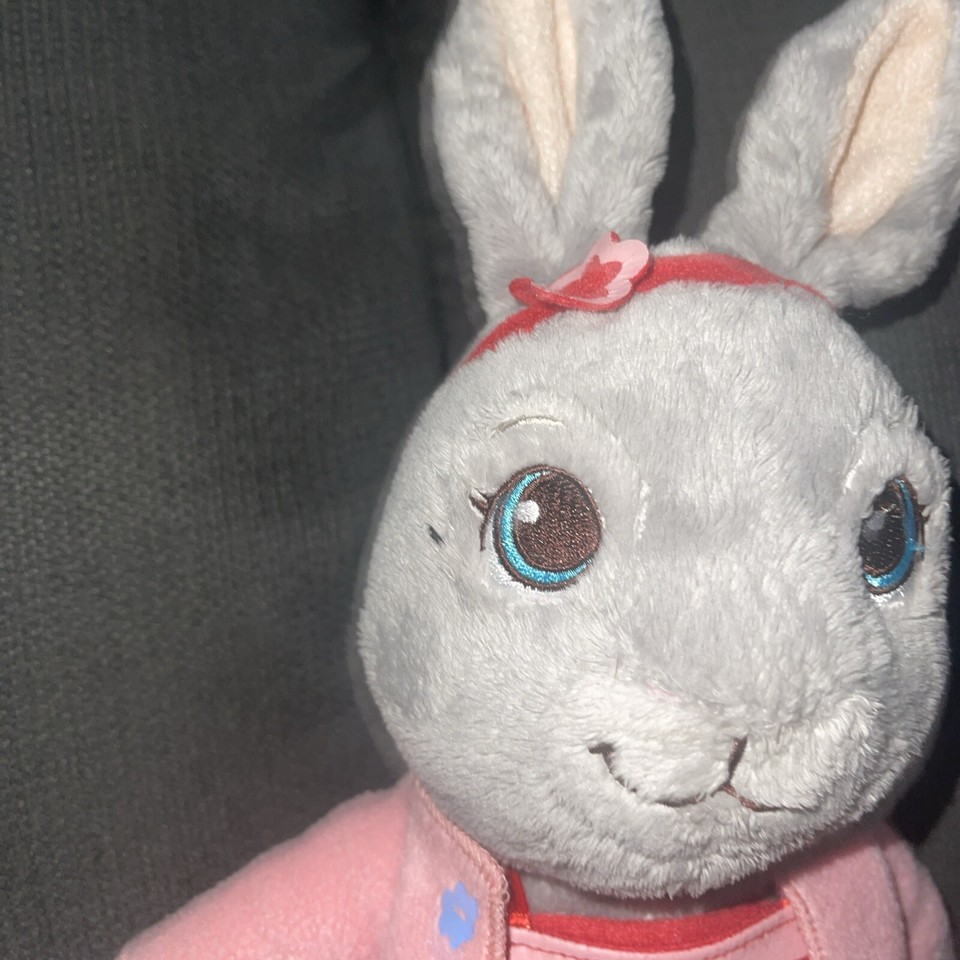 Gund Peter Rabbit Lily Bobtail Girl Easter Bunny Stuffed Animal Plush ...