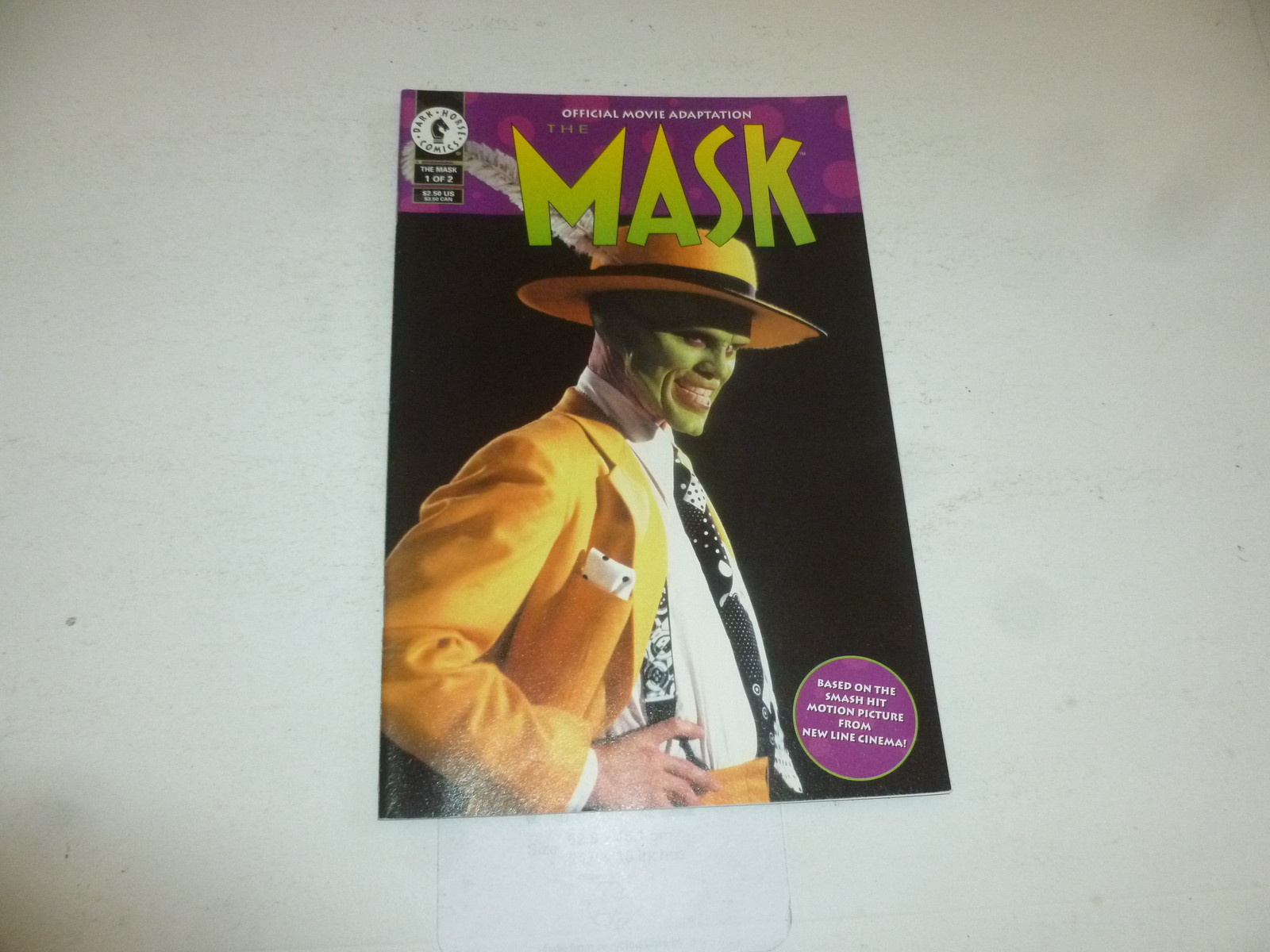 THE MASK Comic - Official Movie Adaptation - No 1 - Date 07/1994 - Dark ...