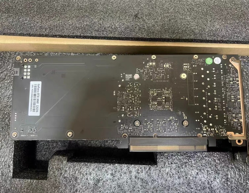 NVIDIA GEFORCE TURBO RTX 3060 12GB GDDR6 GPU Founders Edition(OEM) GPU ...