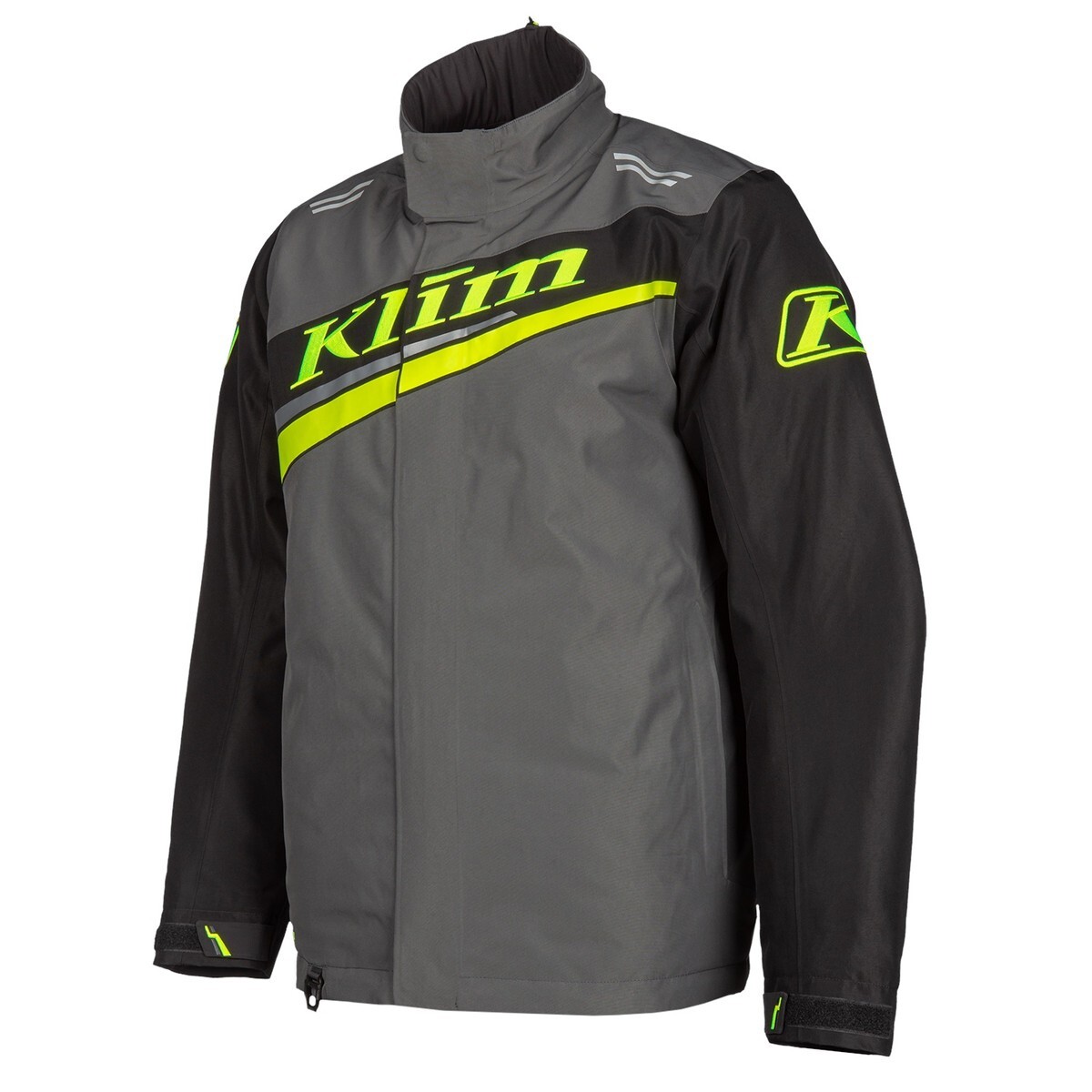 Brand New Klim Kaos Snowmobile Jacket ~ Asphalt/HiVis XLarge ~ #3803 ...