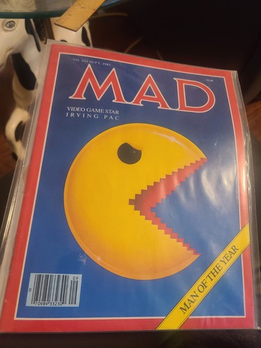Mad Magazine Sept 1982 With Pacman On Cover | eBay