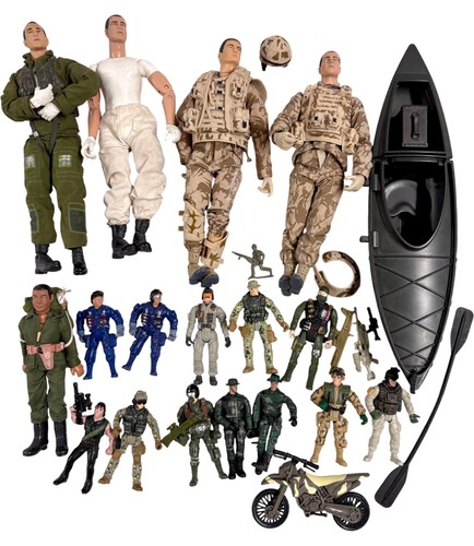 HM Armed Forces British Army Action Figures Dolls Kayak Accessories ...