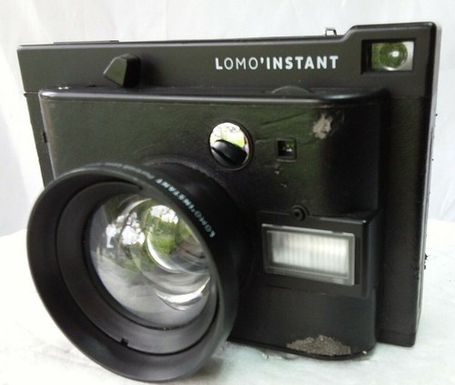 Lomography Lomo Instant Ca-mera and Lenses Black Edition-WORKING TESTED ...