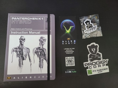 Alien Earth Prodigy Corps Panterchen K1 Hybrid Instruction Manual SDCC ...