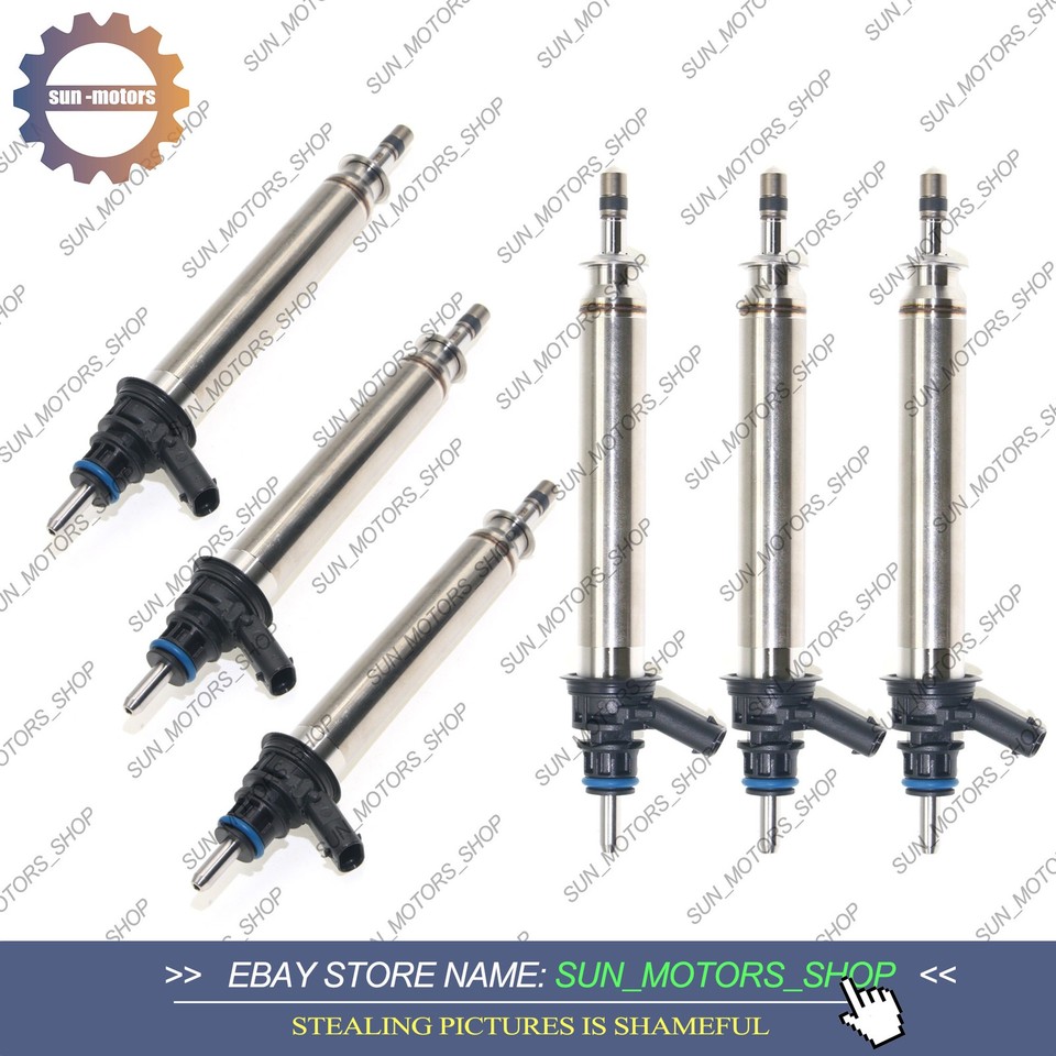 2780700687 6 pcs OEM Fuel Injectors For Mercedes C350 2012-2015 C300 ...