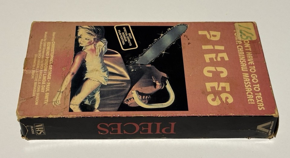 Pieces Vestron VHS Release 1984 Horror Cult Classic Tested Works | eBay