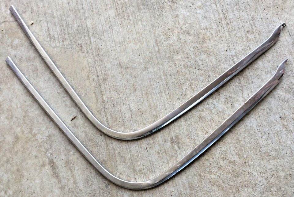 1968-1972 Malibu Convertible Well Pinch Trim Molding Passenger Side ...