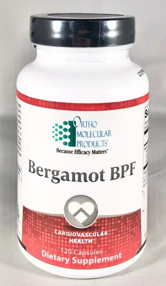 Ortho Molecular Bergamot BPF Cardiovascular Health 120 Caps | eBay