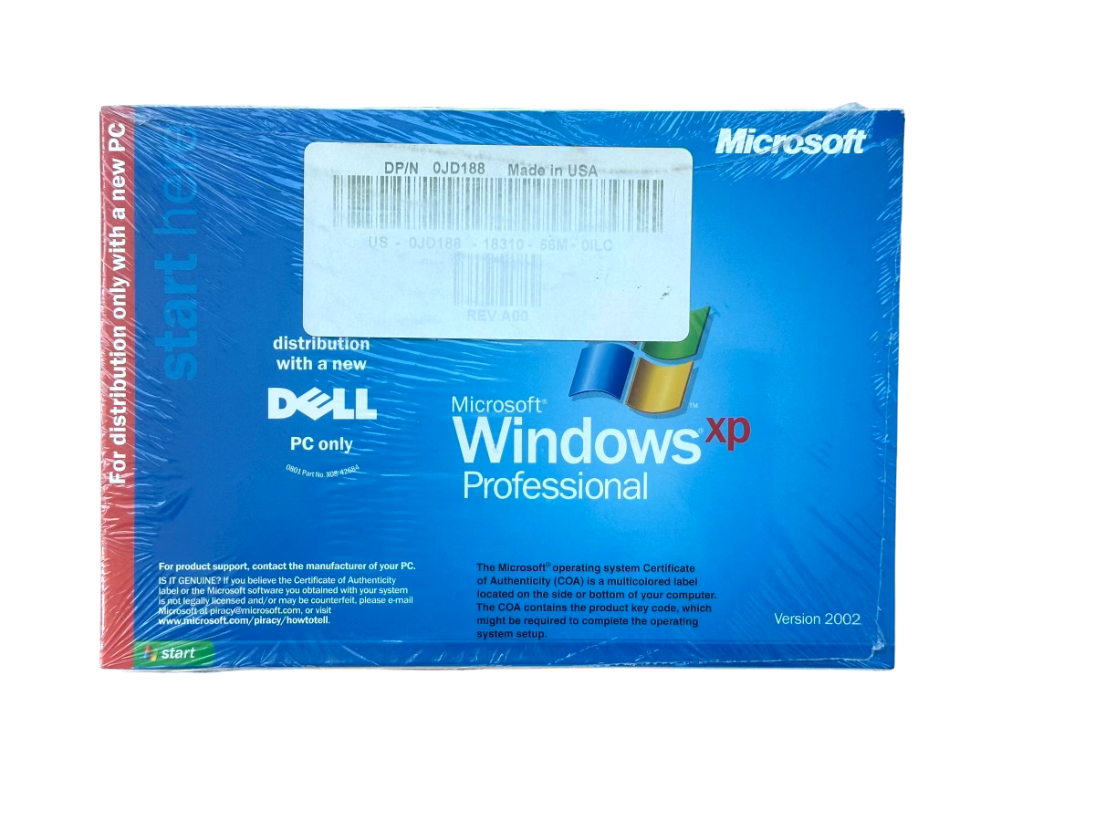 Microsoft Windows XP Professional Service Pack 2 Dell Reinstallation CD ...