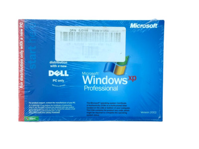 Microsoft Windows XP Professional Service Pack 2 Dell Reinstallation CD ...