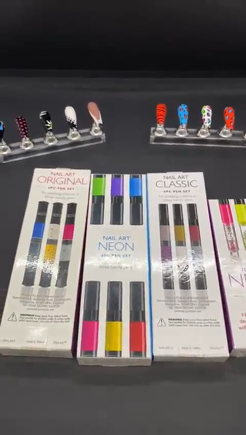 Nail Art Pens Set Varnish Polish Decorate Design Nails Supreme 21 PENS ...