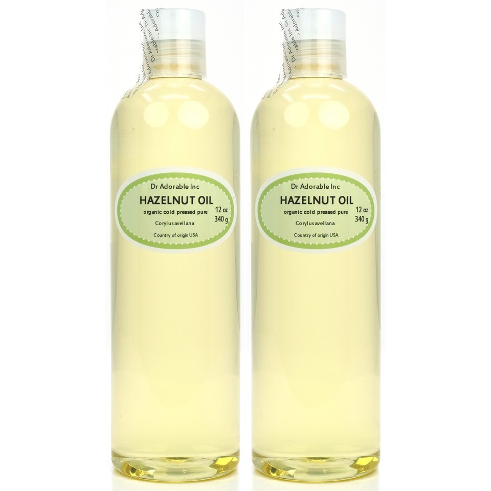 Pure Hazelnut Oil Organic by Dr.Adoroble 2 oz 4 oz up to Gallon Free ...