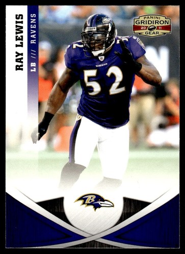2011 Panini Gridiron Gear Ray Lewis Baltimore Ravens #27 | eBay