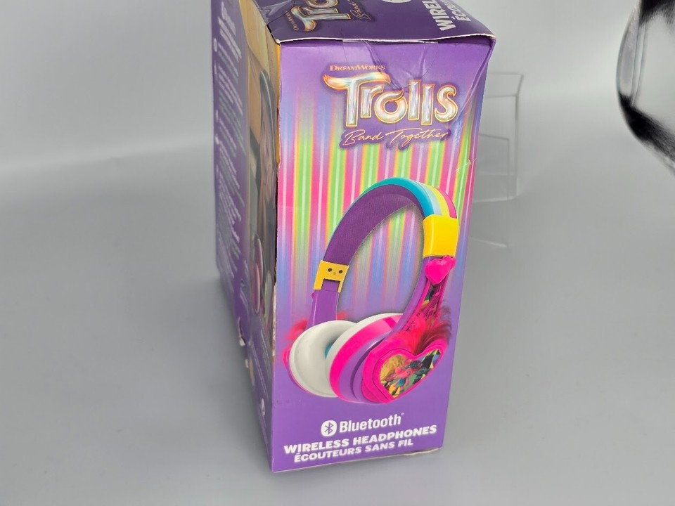 eKids DreamWorks Trolls Band Together Kids Wireless Headphones NEW ...