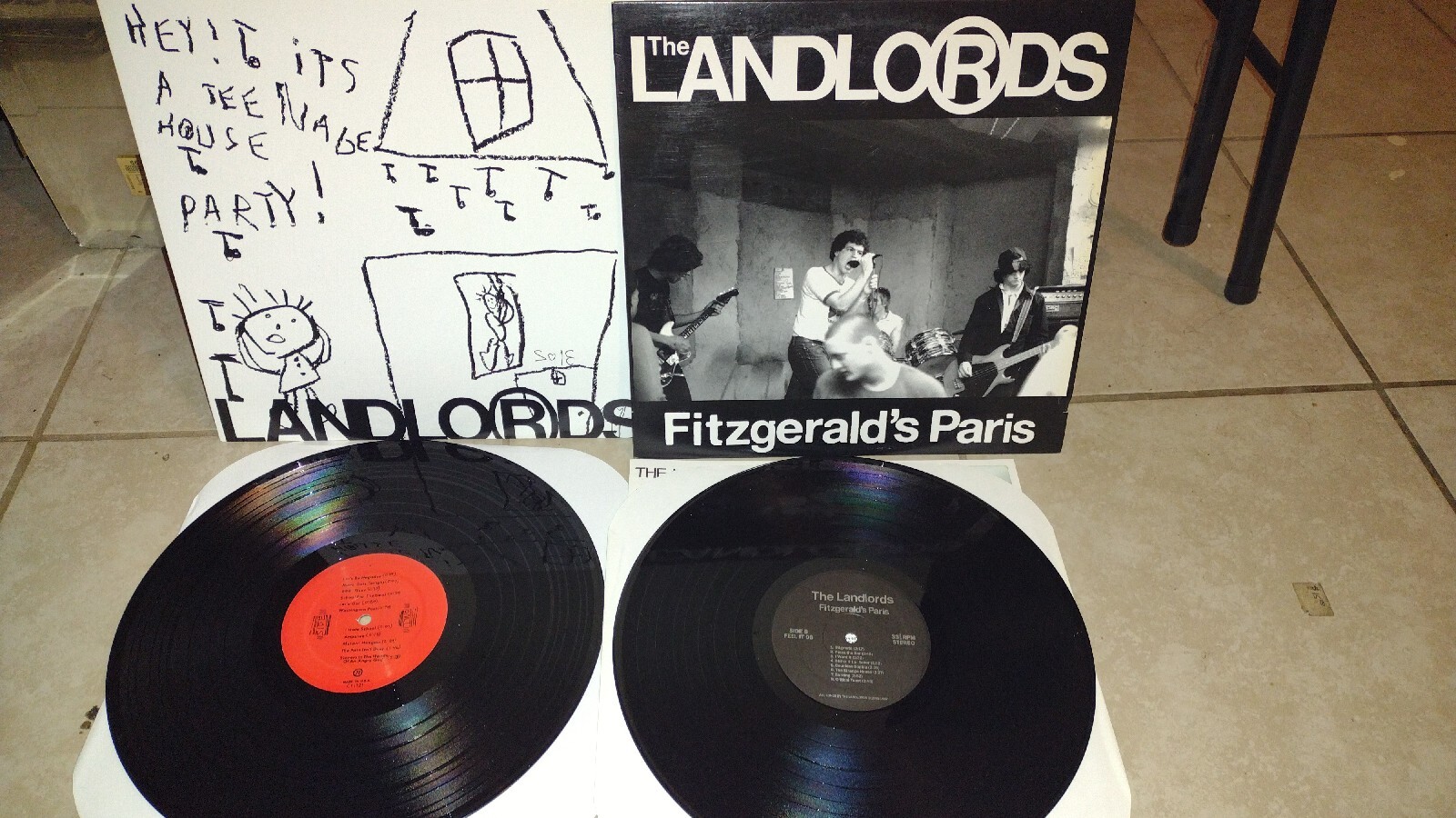 The Landlords Hey It's A Teenage House Party Punk Lp | eBay