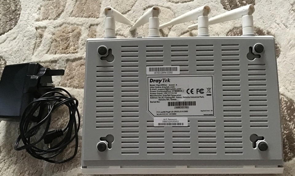 DrayTek Vigor 2862ac Wireless Router | eBay UK