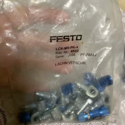 10pc new FESTO LCK-M5-PK-4 4562 L-shaped quick tightening joint | eBay
