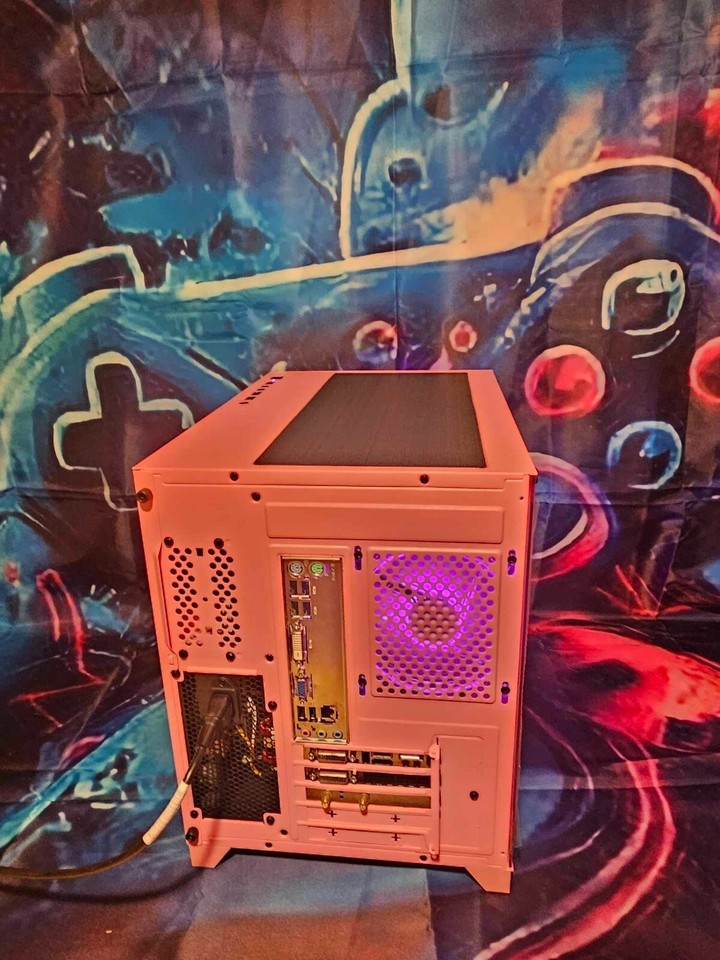 Custom Pink Gaming PC i7 RTX 3060 500gb SSD 1tb HDD 16gb WIFI Bluetooth ...