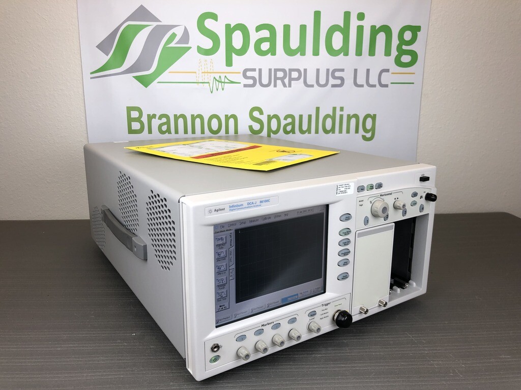 Agilent 86100C DCA Wide Bandwidth Oscilloscope w/ Opts 001/092 ...
