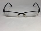 POLICE V2906 COL.531 Eyeglasses Frame Italy Half Rimless 55-15-135 ...