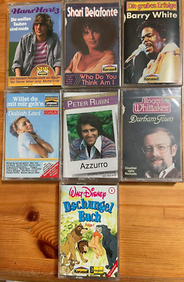 7 Musik MC KARUSSELL Roger Whittaker DSCHUNGELBUCH Peter Rubin DALIAH ...