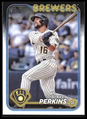 2024 Topps II Blake Perkins #663 Milwaukee Brewers BB1 | eBay