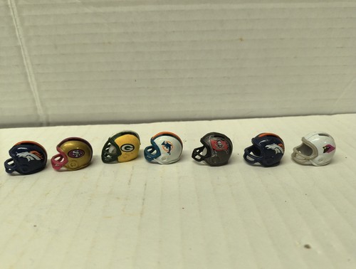 RARE Vintage Lot Of 7- Miniature NFL Football Helmets | eBay