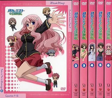 Anime DVD Baka to Test and Shoukanjuu First Edition Complete 6 Volume ...