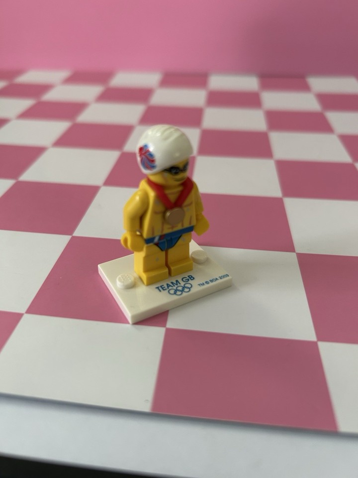 LEGO Minifigure Stealth swimmer swim London 2012 Olympics Team GB Gold ...