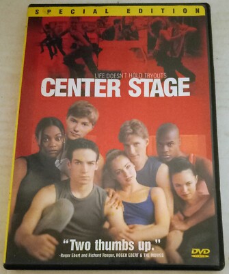 Center Stage DVD 2000 Columbia Life Doesn't Hold Tryouts.. Special ...
