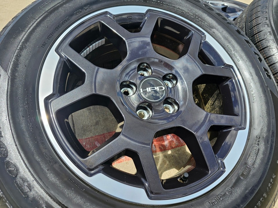 18" Honda Ridgeline Pilot HPD OEM Black Wheels Rims 18089 MDX 2024 2025 ...