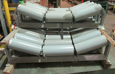 New Conveyor Roller w/ 6" Cans for 36" Belt FMC Link-Belt 1730-947-BX ...