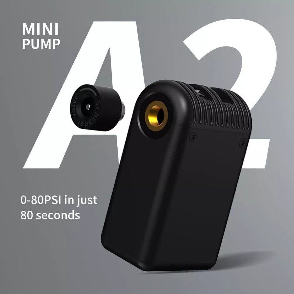 Techy Bitz Smart Pump Micro Tire Inflator Bike, Electric Portable Bike ...