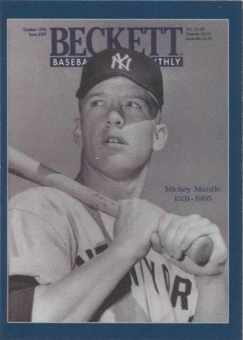 2014 Beckett Covers National Convention - Mickey Mantle Beckett Media ...