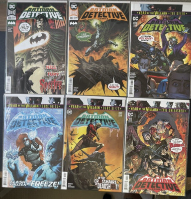 Detective Comics #1006-1011 run lot Joker Spectre Year of the Villain ...