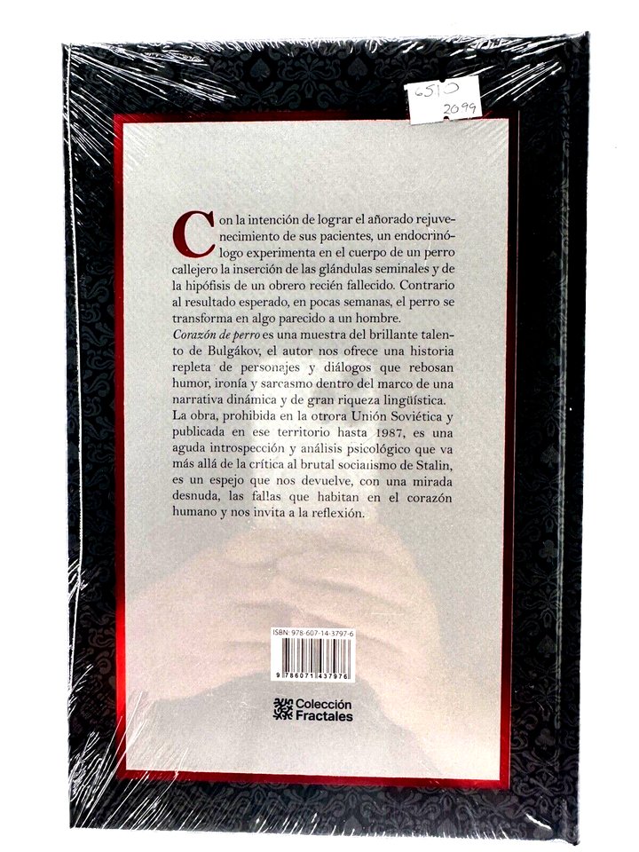 Corazón de Perro de Mijaíl Bulgákov - Ed. Mirlo/ Col. Fractales ...