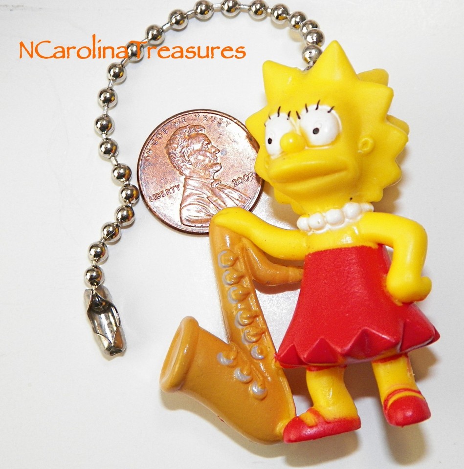 LISA SIMPSON FOX TV CHARACTER THE SIMPSONS CEILING FAN LIGHT SWITCH ...