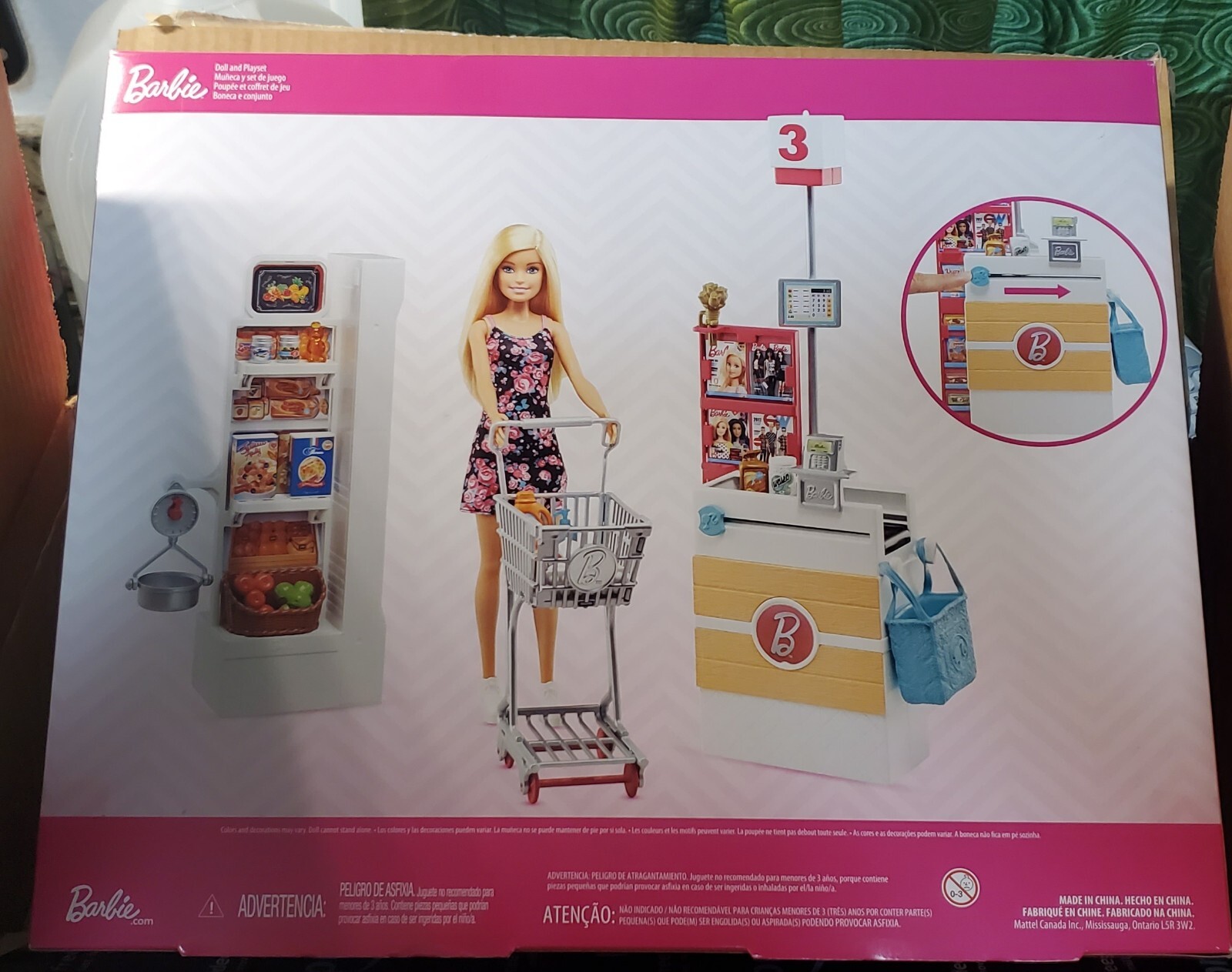 Mattel Barbie Grocery Store FRP01 2017 887961632309| eBay