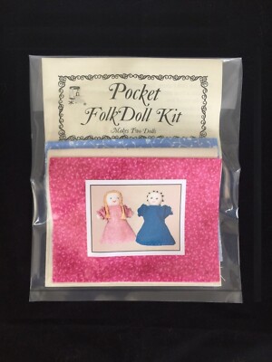 Make Your Own Doll | Handmade Doll Kit | Pocket Folk Doll Craft Kit ...