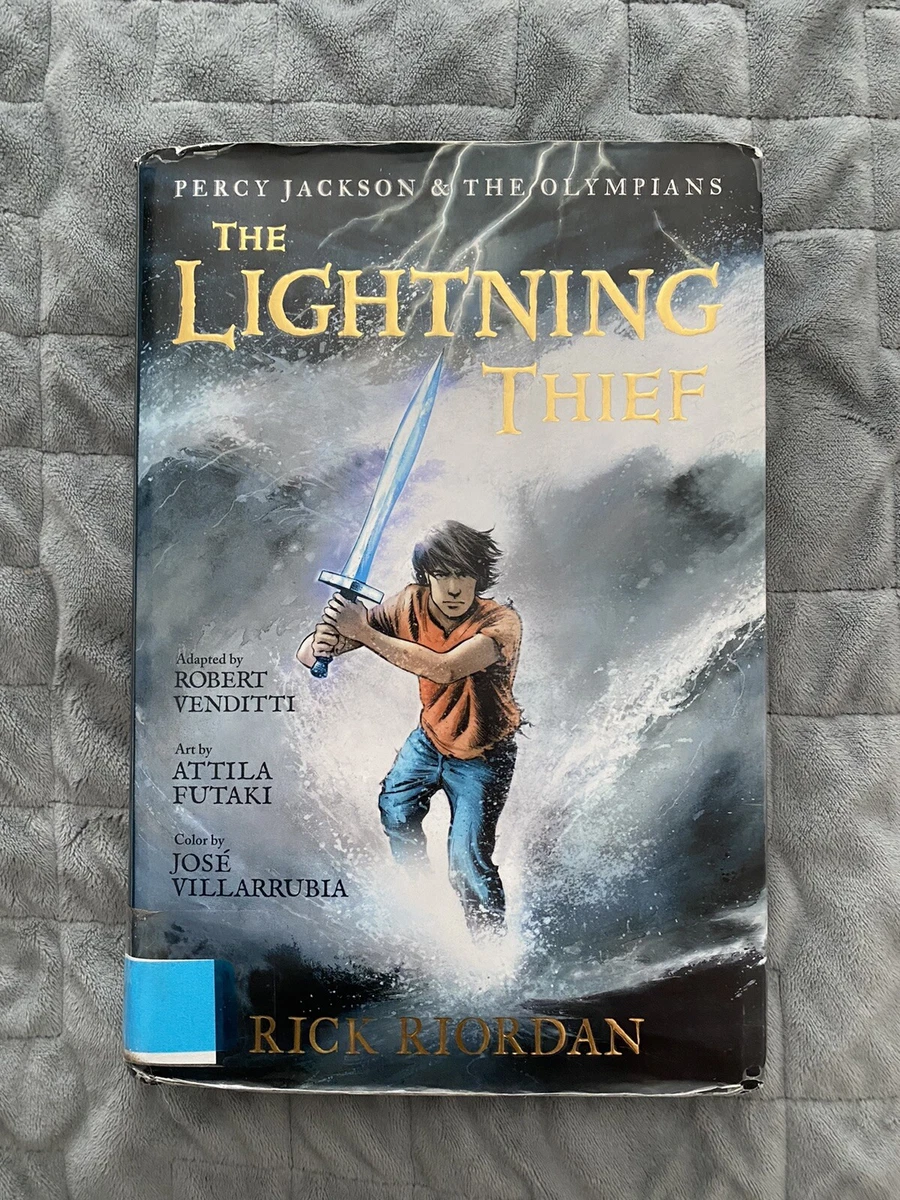 Percy Jackson Lightning Thief Book Cover