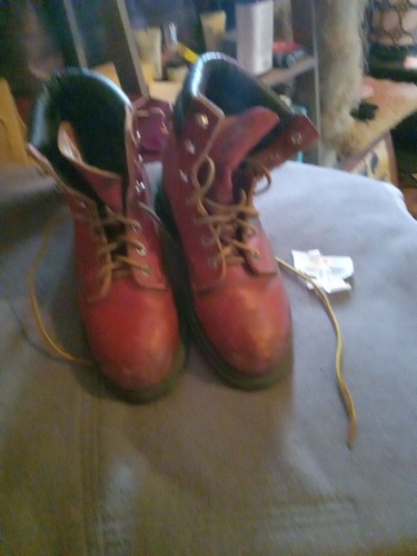 Red Wing 2326 Women's Size 6.5D US Brown Leather Safety Toe Work Boots ...