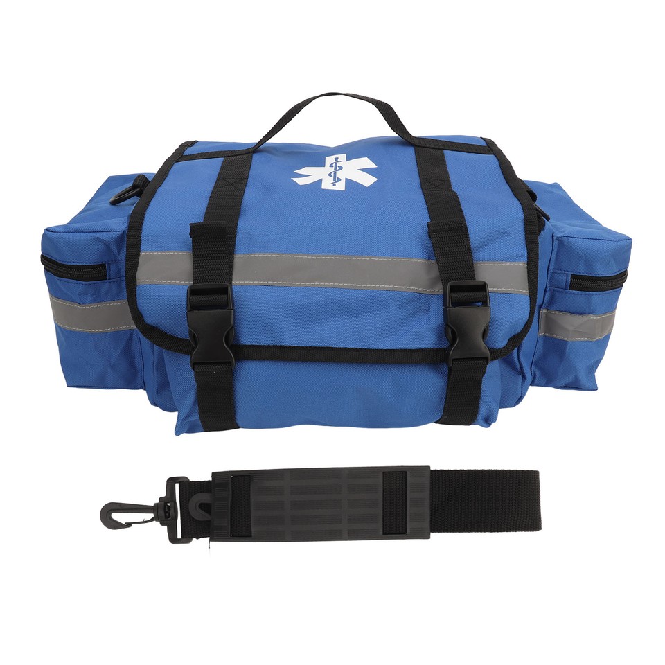 Blue First Responder Bag Large Capacity Emergency Bag Fire Gear Bag BS ...