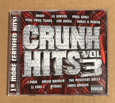 Crunk Hits Vol 3 - RARE out of print dirty version CD [Akon, LL Cool J ...